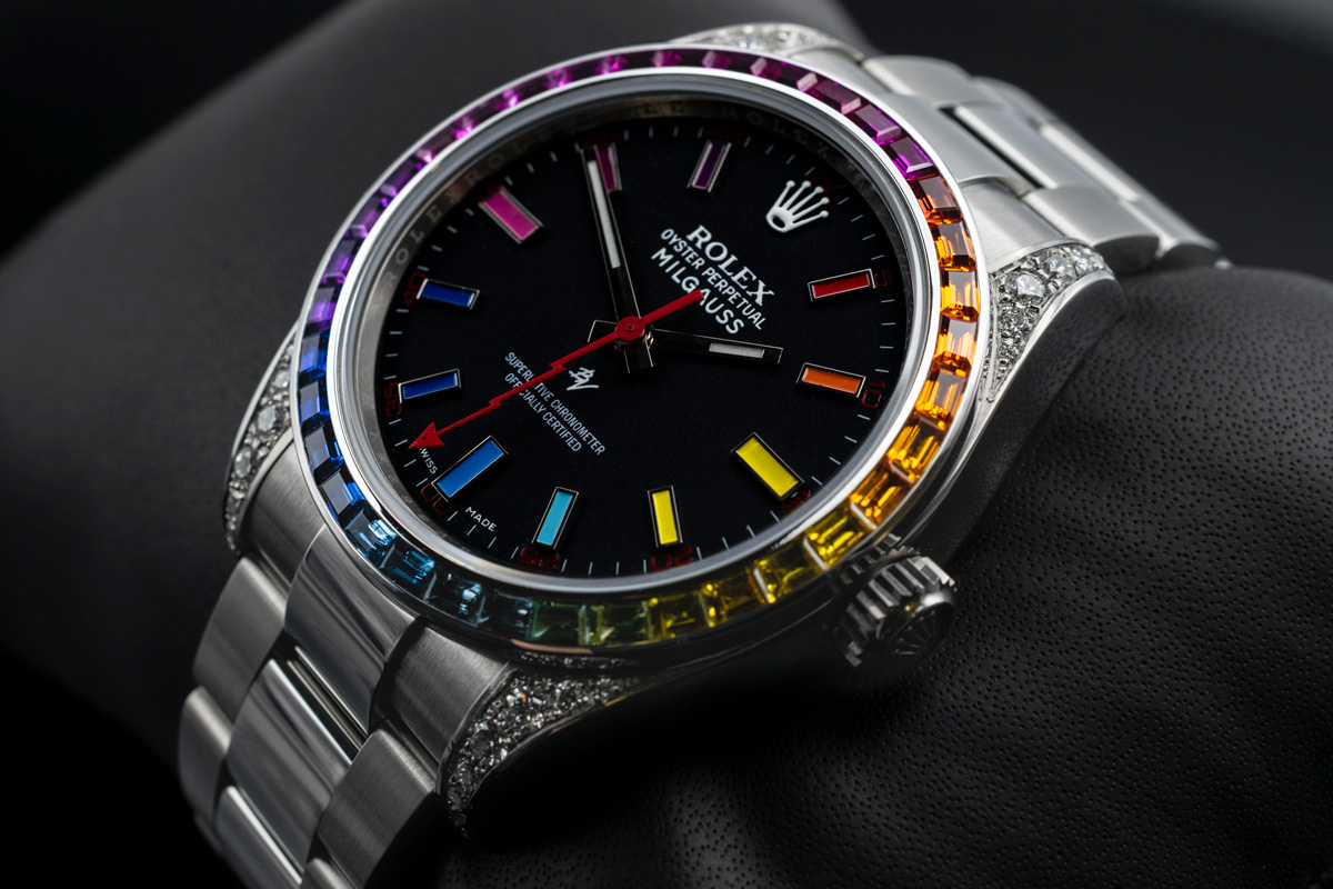 Rolex Rainbow steel MK2 - Limited edition /5 - Black Venom custom ...