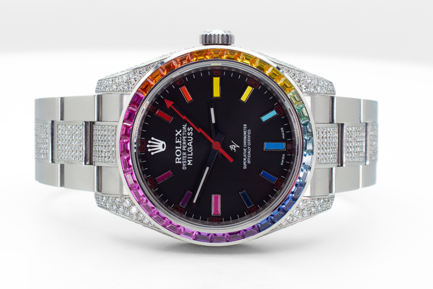 Rolex Rainbow steel MK2 - Limited edition - Black Venom custom | Black ...